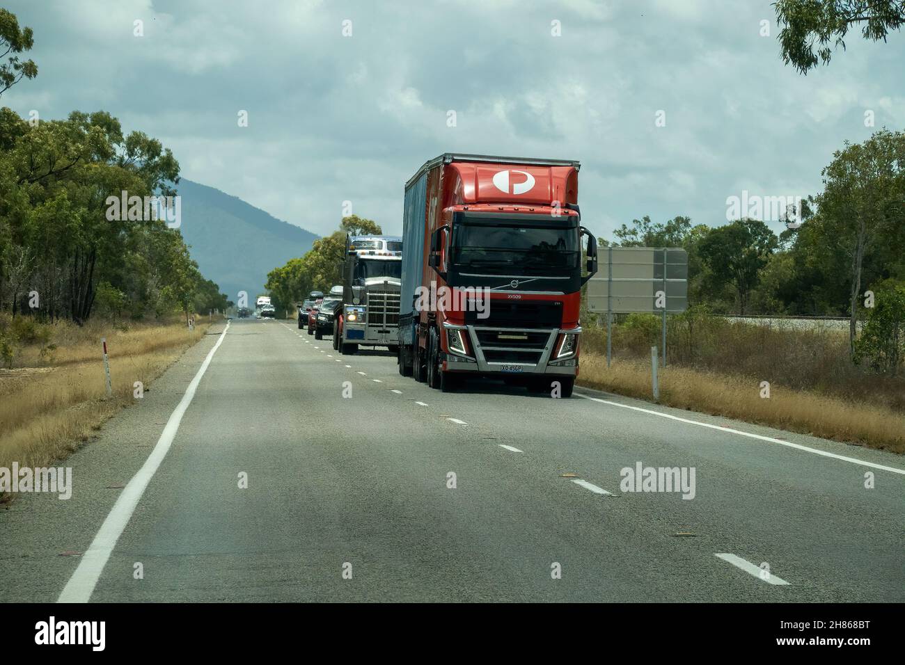 Australia post truck hi-res stock photography and images - Alamy