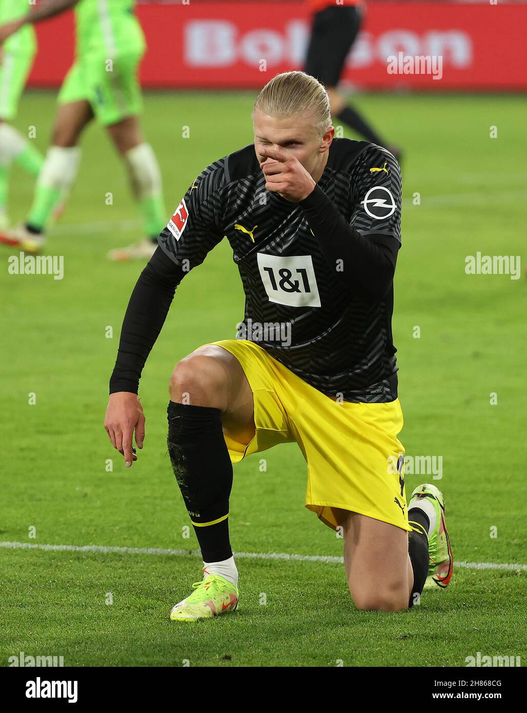 Erling haaland after scoring hi-res stock photography and images - Alamy