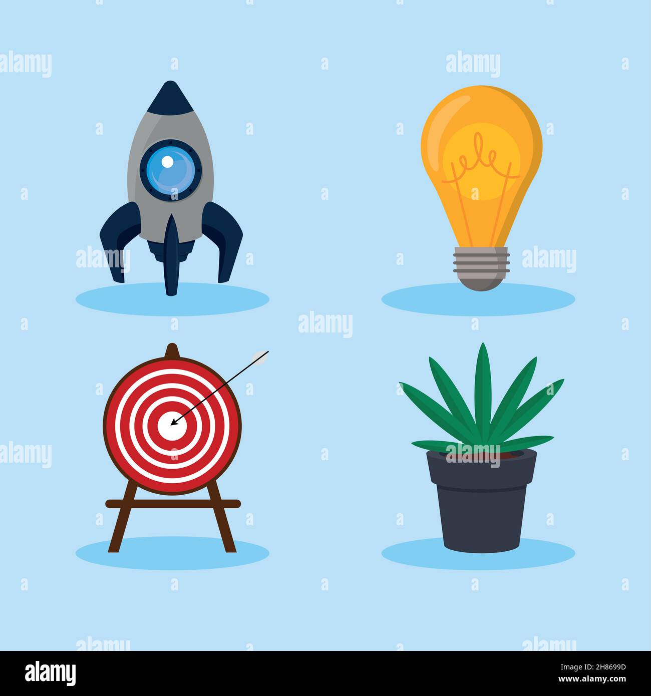 icon start up Stock Vector Image & Art - Alamy