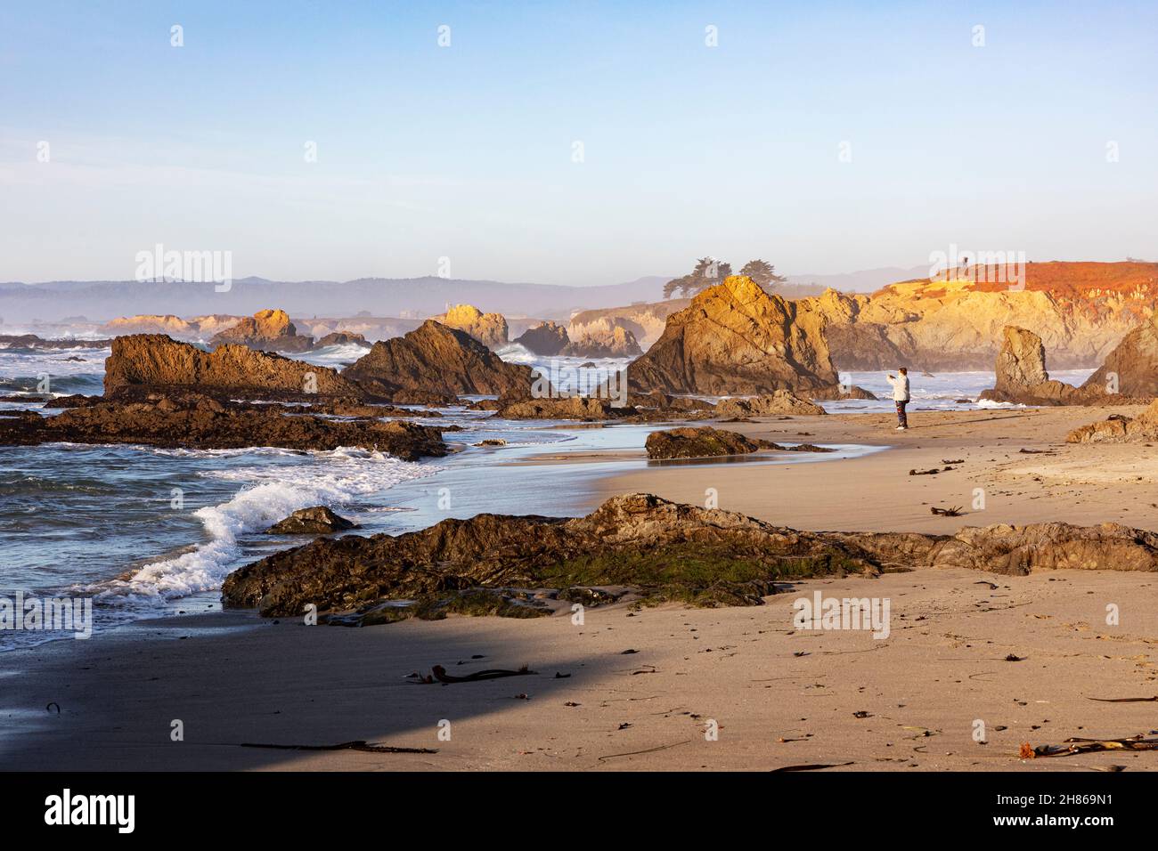 Glass beach fort bragg hi-res stock photography and images - Alamy