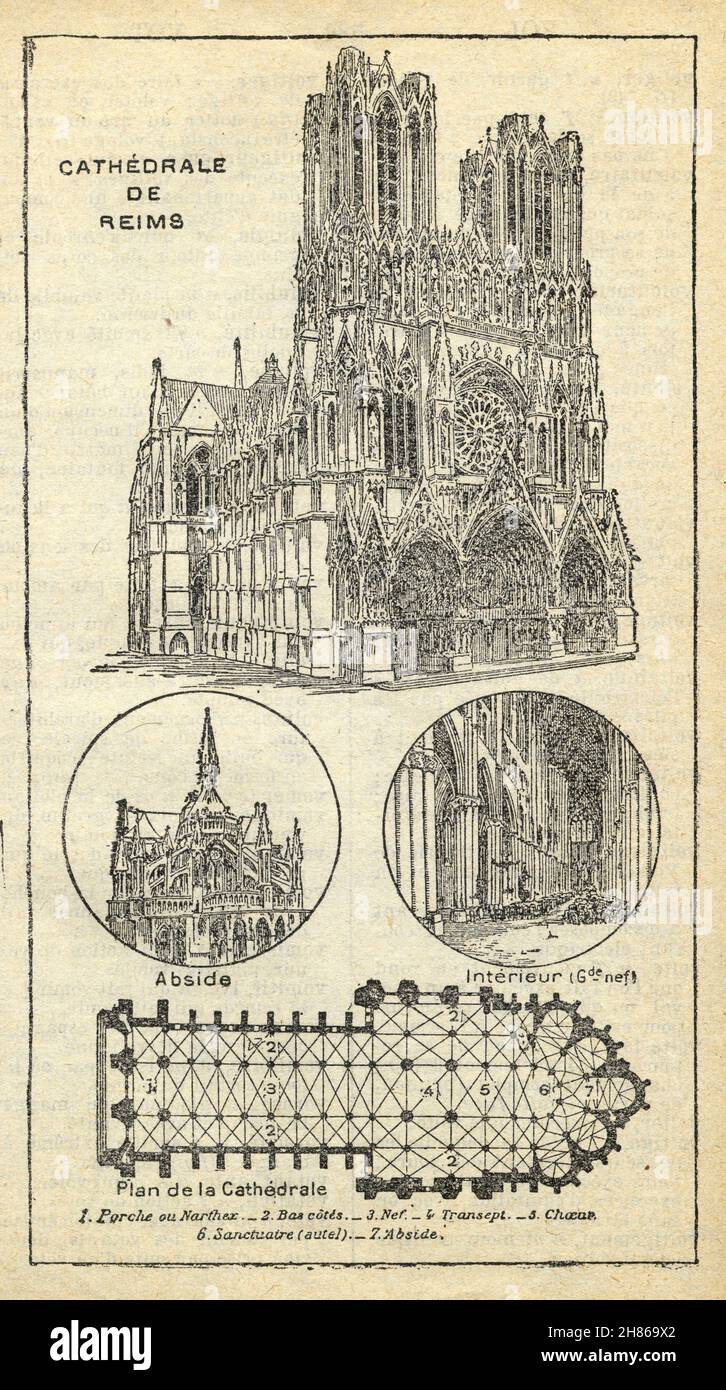 Reims plan hi-res stock photography and images - Alamy