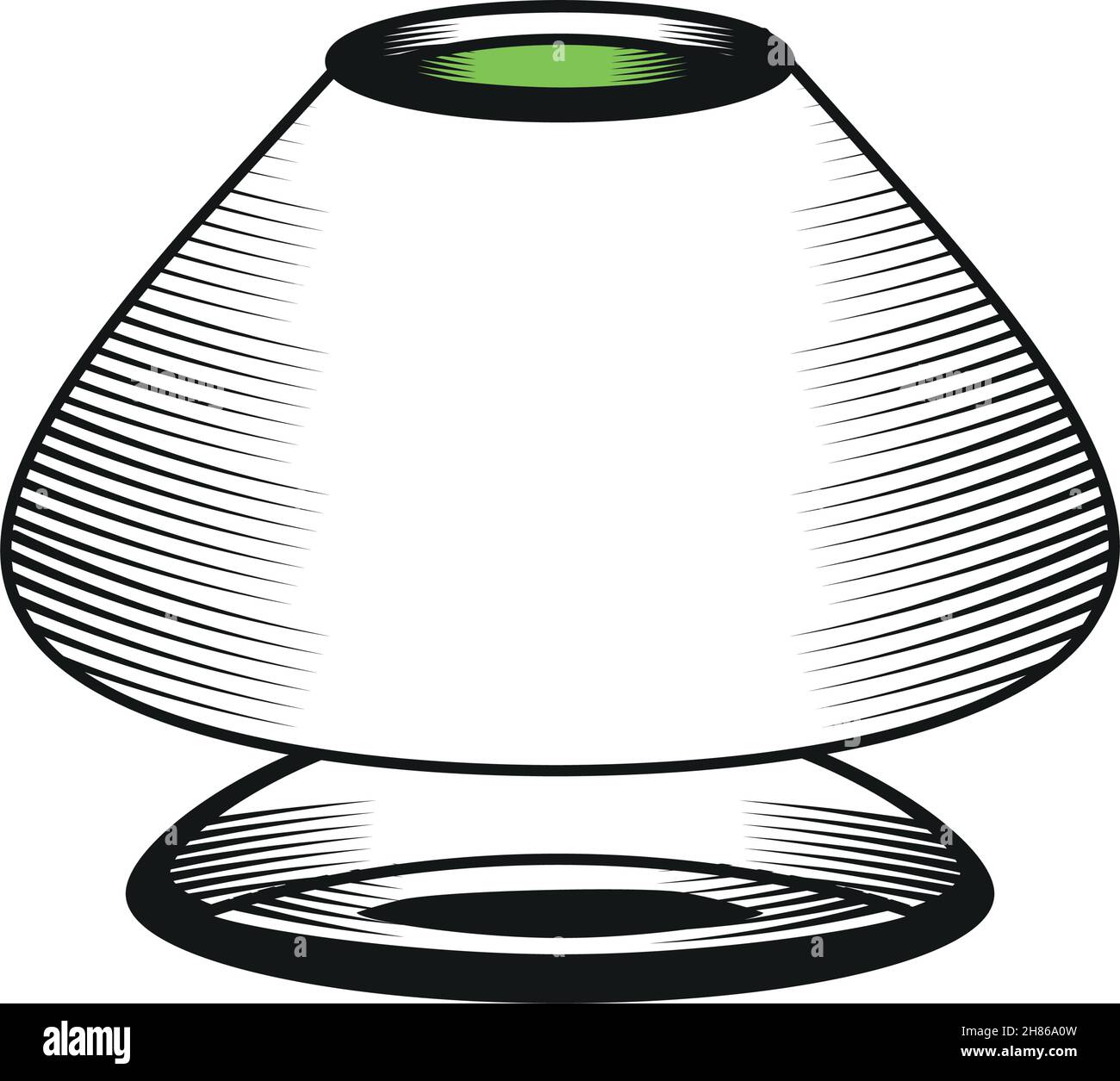 bowl with matcha Stock Vector Image & Art - Alamy