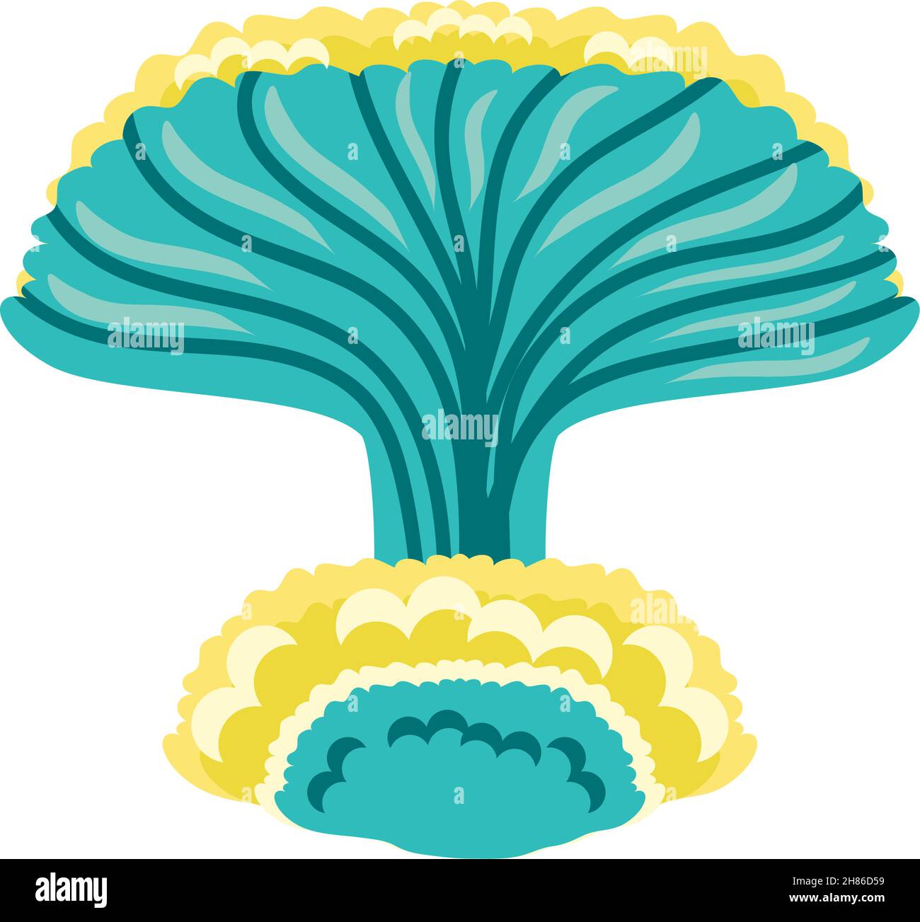 coral vector isolated Stock Vector Image & Art - Alamy