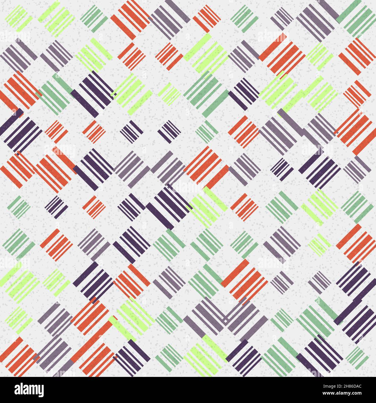 Abstract Geometrical generative computational art illustration Stock ...