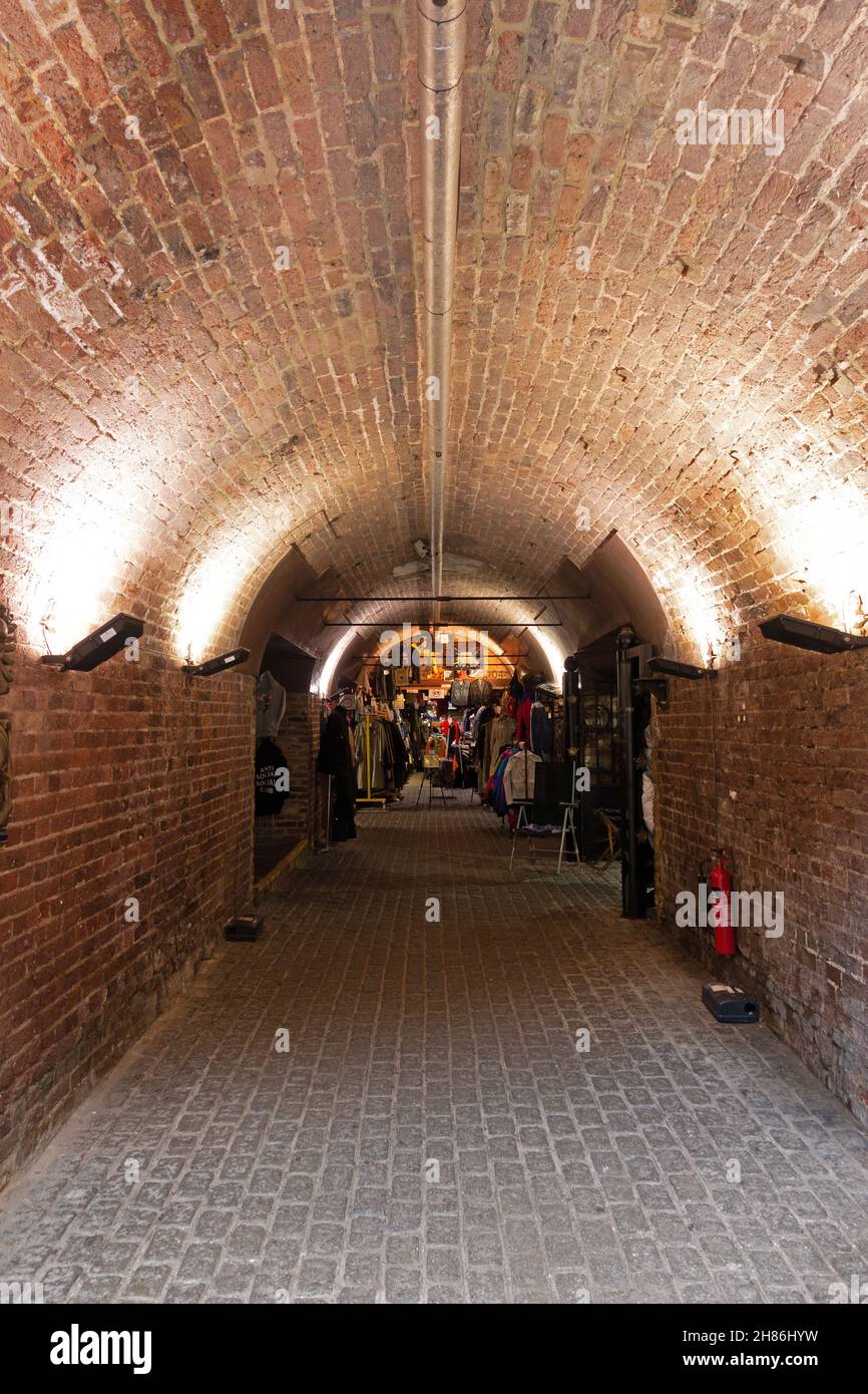 Under the archway Stock Photo - Alamy