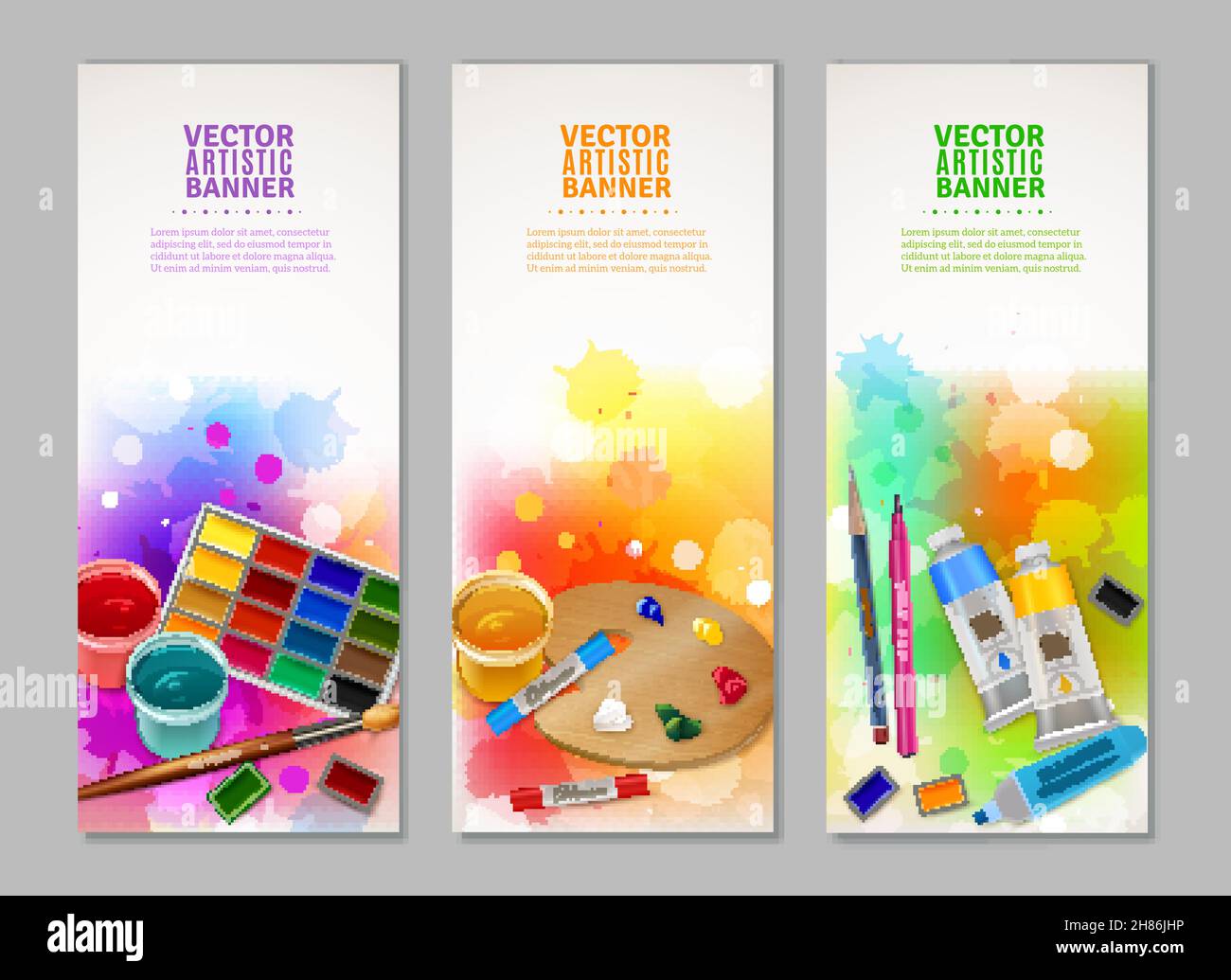 Oil and pastel Stock Vector Images - Alamy