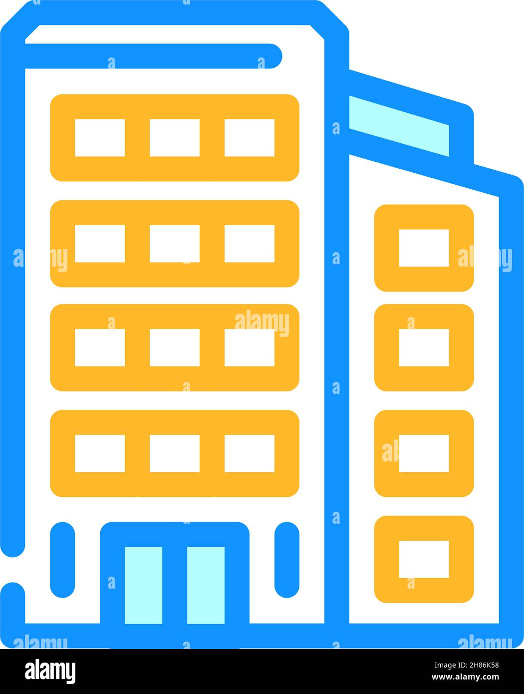 company business management color icon vector illustration Stock Vector ...
