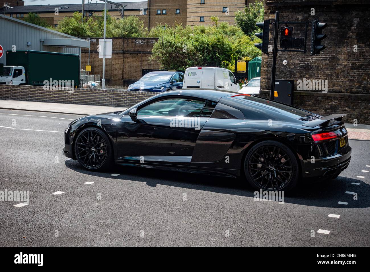 Audi R8 V10 Coupe Stock Photo - Alamy