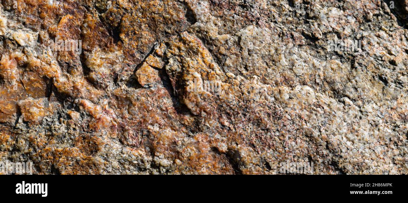 Cracked granite stone texture. Granite rock surface. Natural stone ...