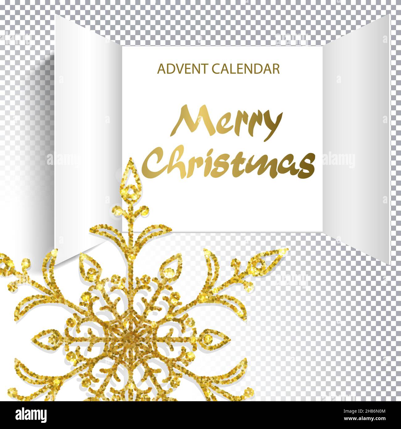 Classic advent calendar Stock Vector Images - Alamy