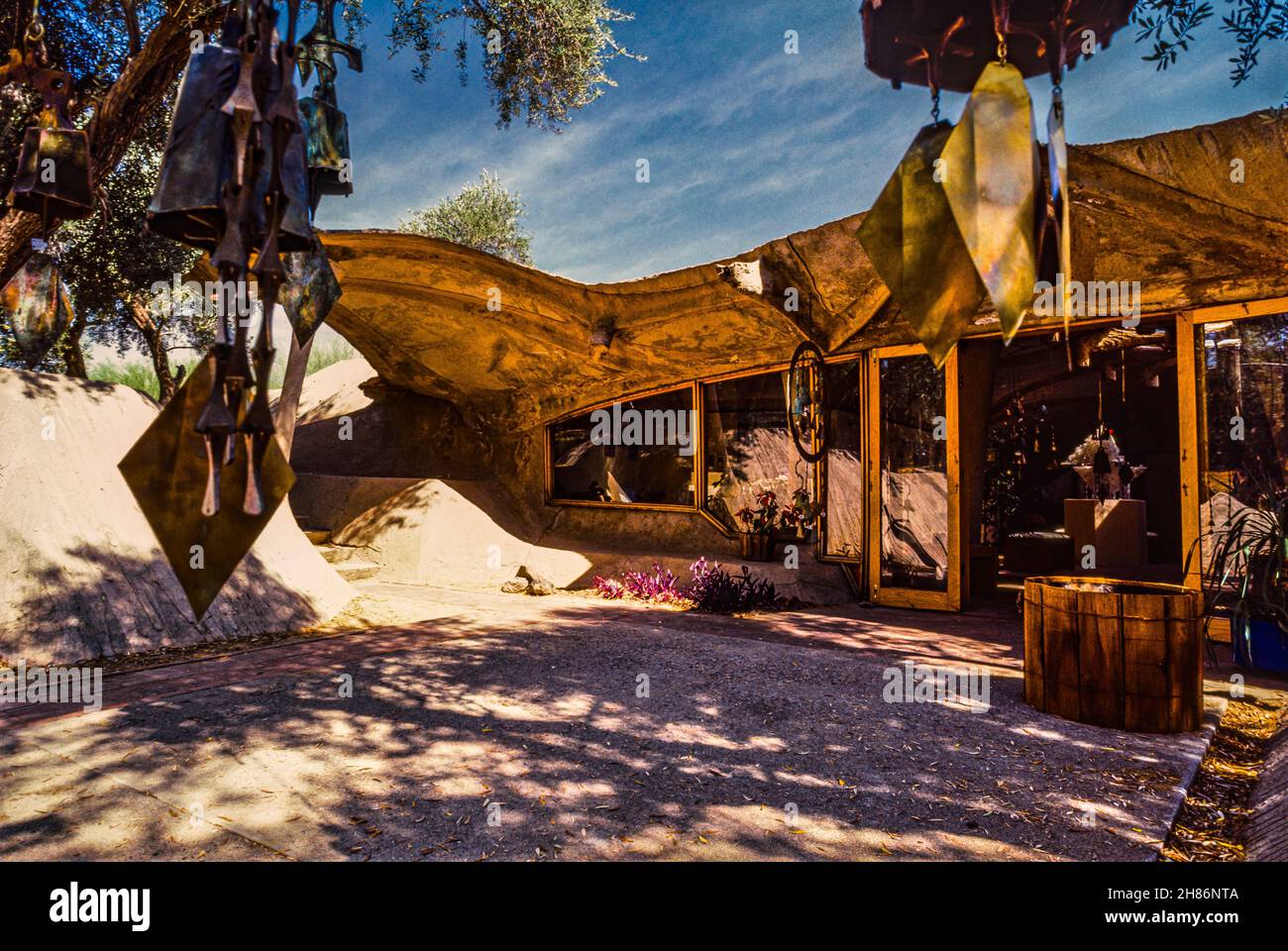 Arcosanti arizona wind bells hi-res stock photography and images - Alamy