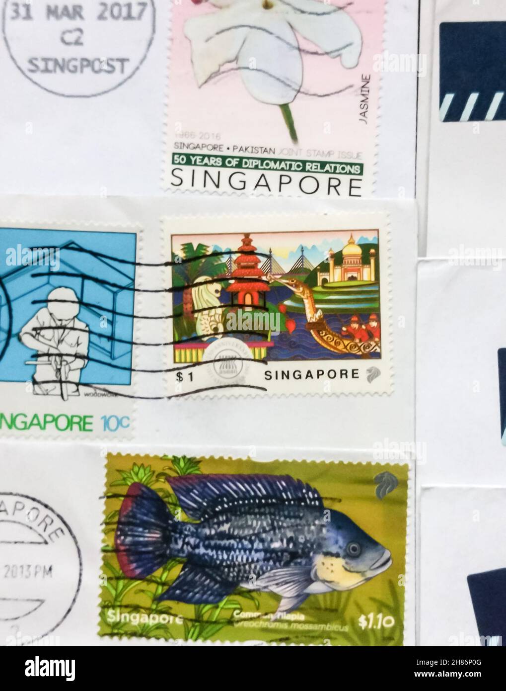 Stamp texture square hi-res stock photography and images - Alamy