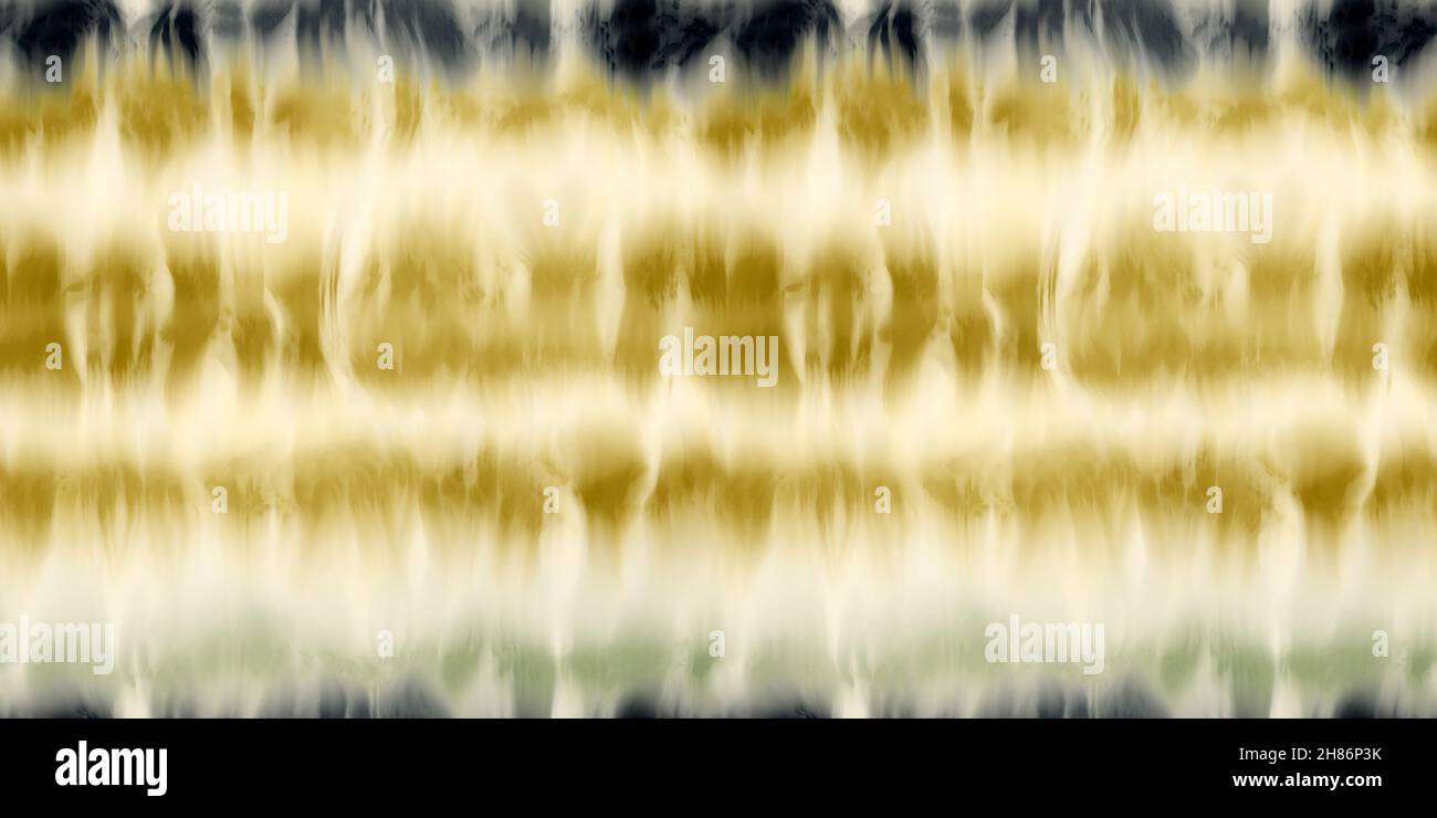 Seamless funky striped tie dye motif print border for surface design ...