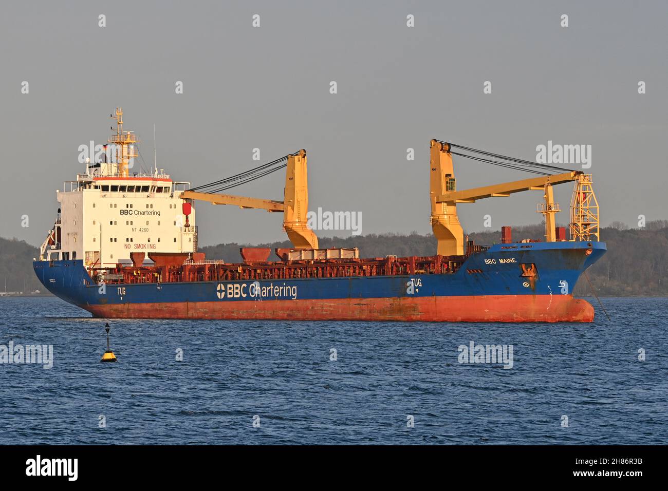 General Cargo Ship BBC MAINE Stock Photo - Alamy