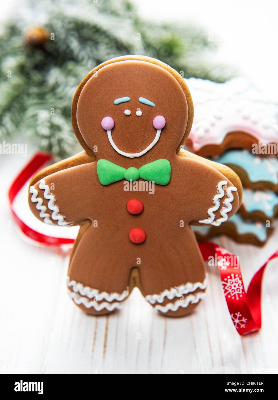 Happy gingerbread man hi-res stock photography and images - Alamy