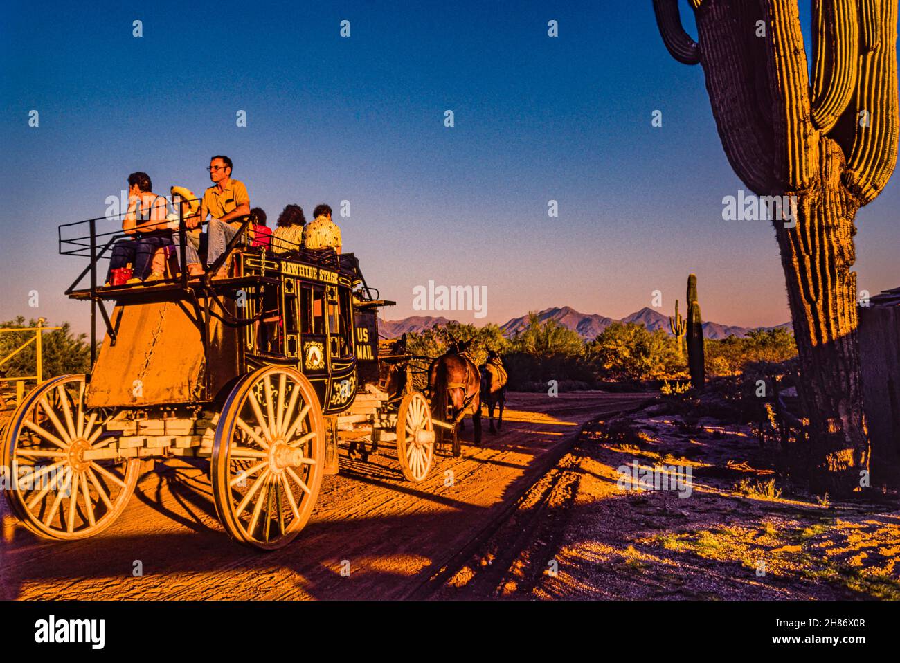 Rawhide western town and steakhouse hi-res stock photography and images ...
