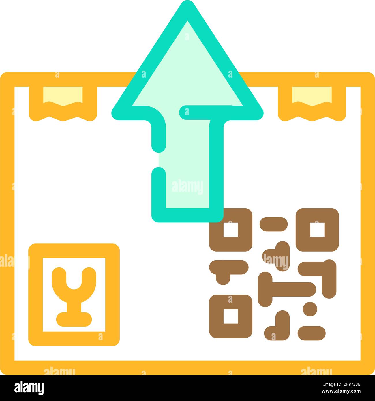 export goods color icon vector illustration Stock Vector Image & Art ...