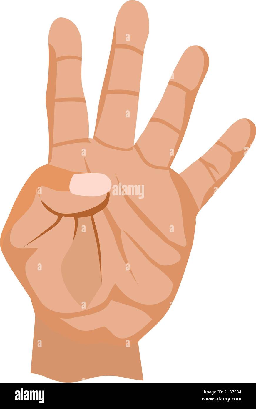 Four vector vectors hi-res stock photography and images - Alamy