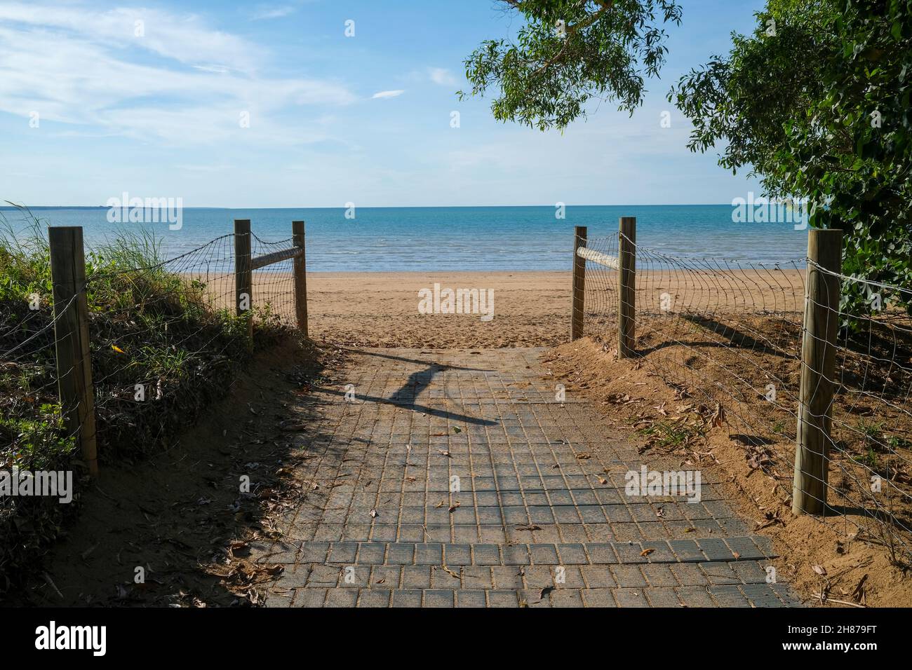 Path to Mindil Beach in Darwin Northern Territory, Australia Stock ...