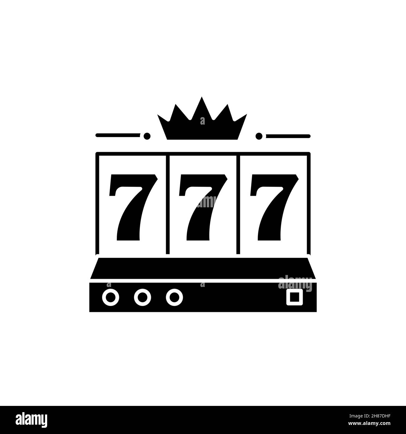 777 olor line icon. Pictogram for web page, mobile app, promo. UI UX ...