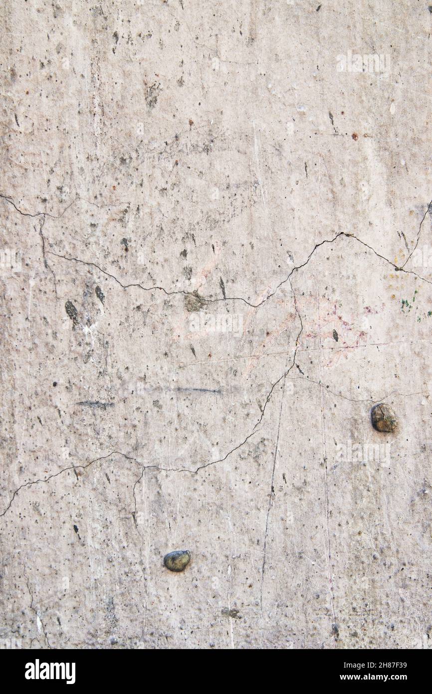 Concrete wall texture with rusty surface. Classic cement surface ...