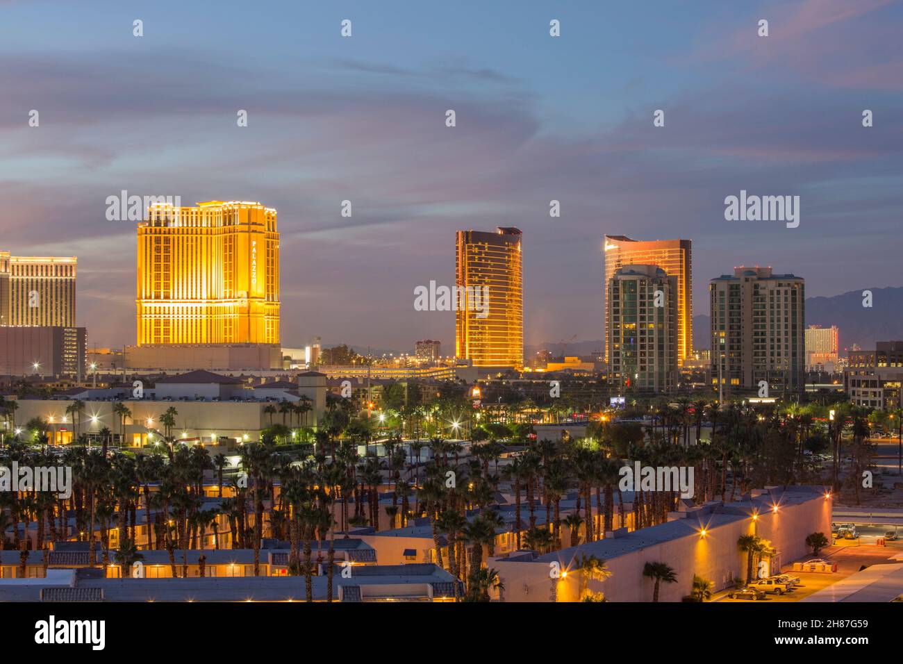 High rise building gold trees hi-res stock photography and images - Alamy