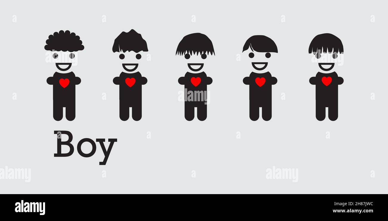 Educational props, boy Stock Vector Image & Art - Alamy