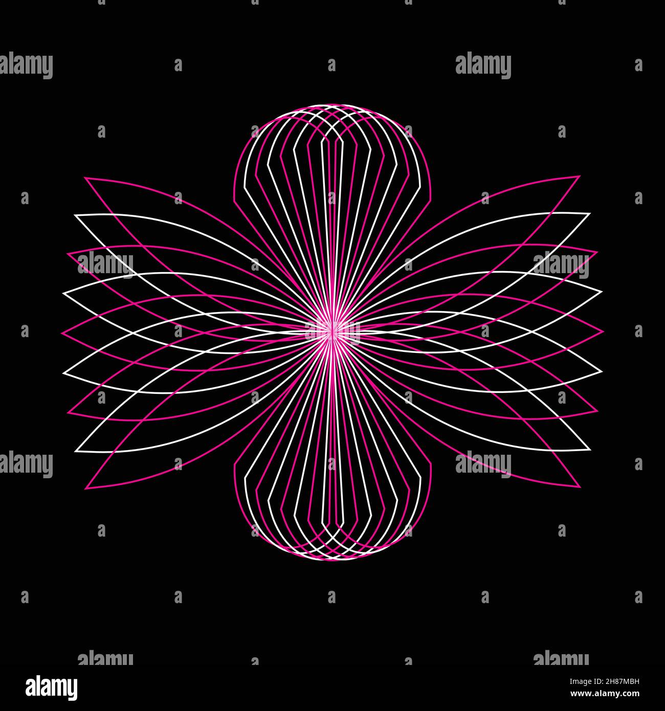 Creative Spirograph design. Formal Vector design for watermarks for ...