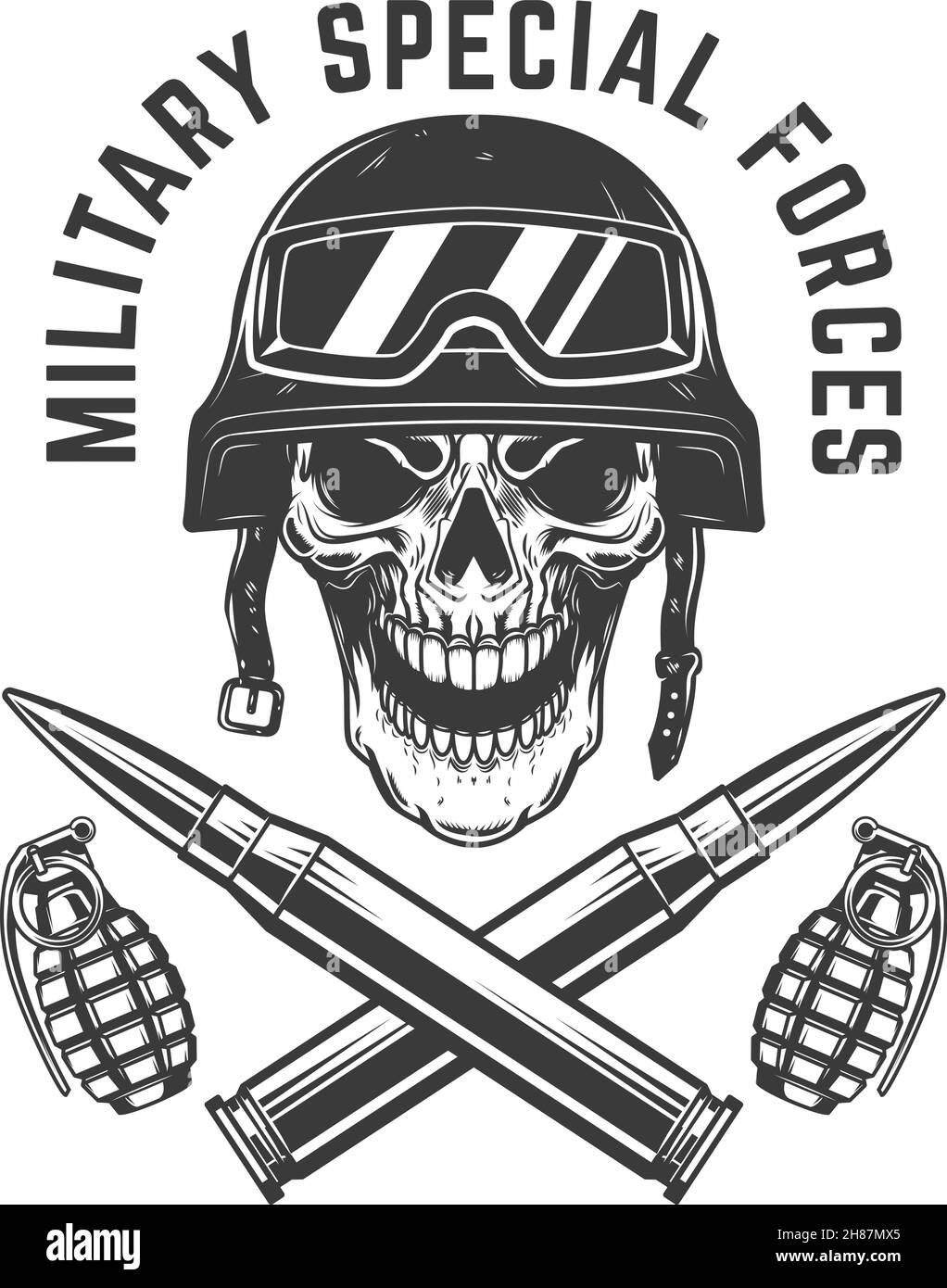 Special Forces Skull Logo Special Forces Skull Vector Images (over