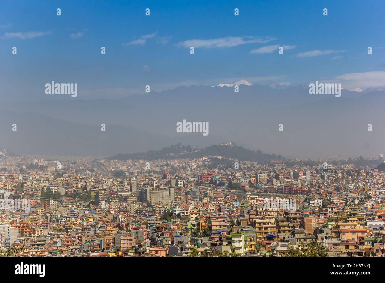 Panoramic view kathmandu valley hi-res stock photography and images - Alamy
