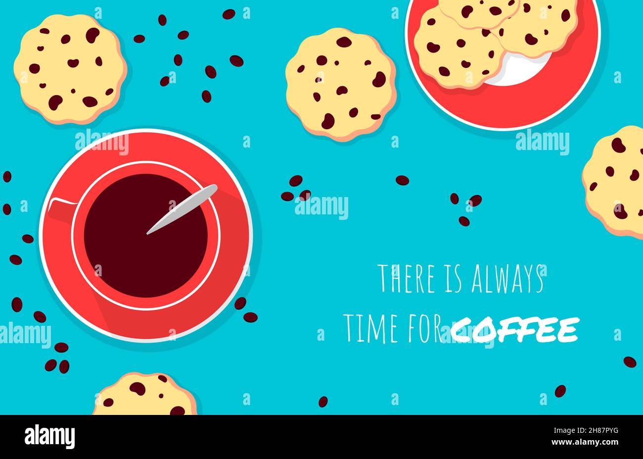 Always time for tea Stock Vector Images - Alamy