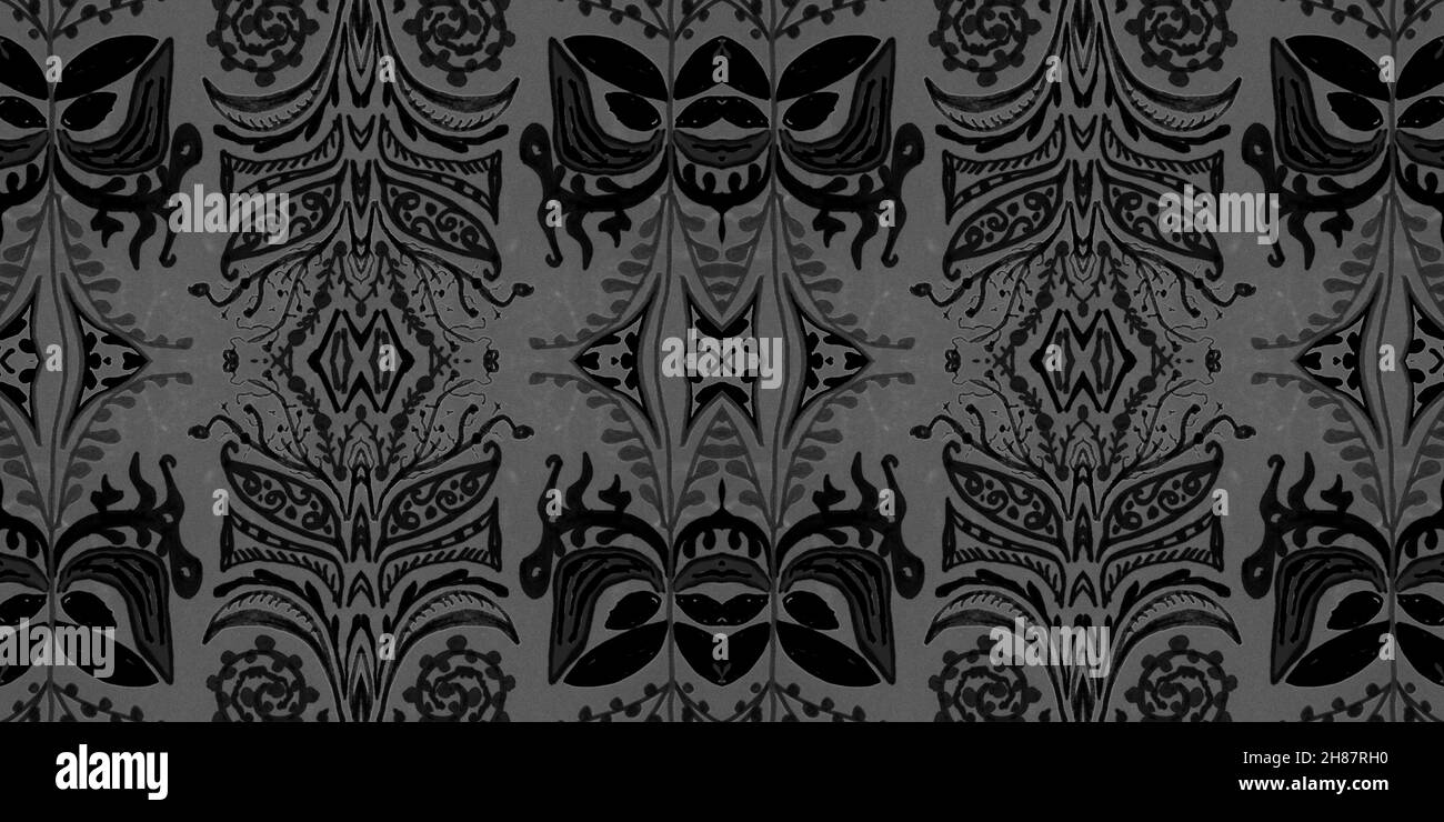 Victorian tile pattern. Retro baroque texture. Classic rococo design ...