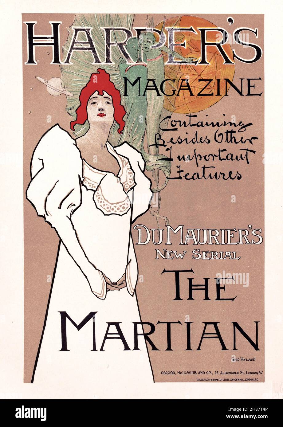 Vintage 1800s magazine hi-res stock photography and images - Alamy