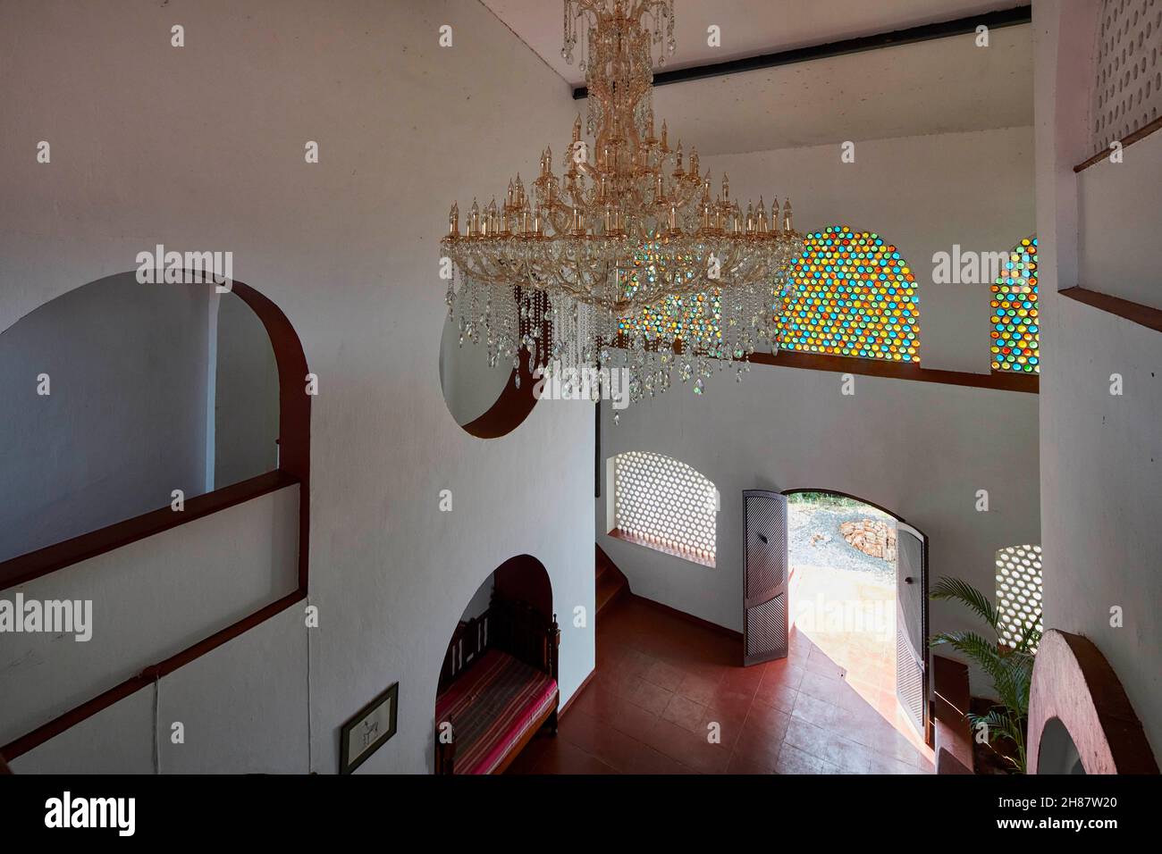 Grogan's Castle Hotel in Taveta, Kenya, Africa Stock Photo - Alamy