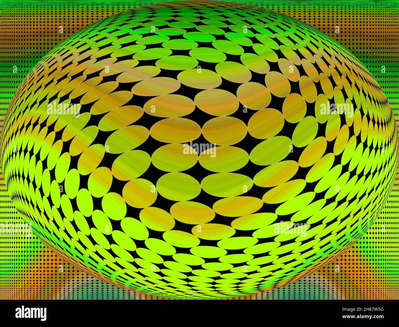 Computer generated geometric Op Art (Optical Art) image Stock Photo - Alamy
