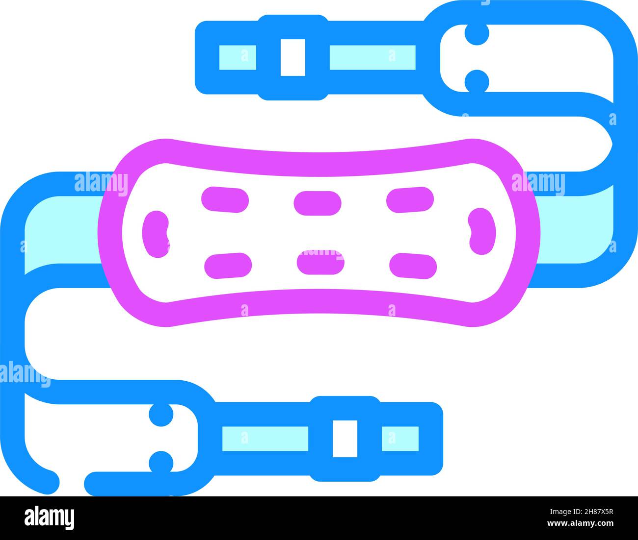 camera strap color icon vector illustration Stock Vector Image & Art ...