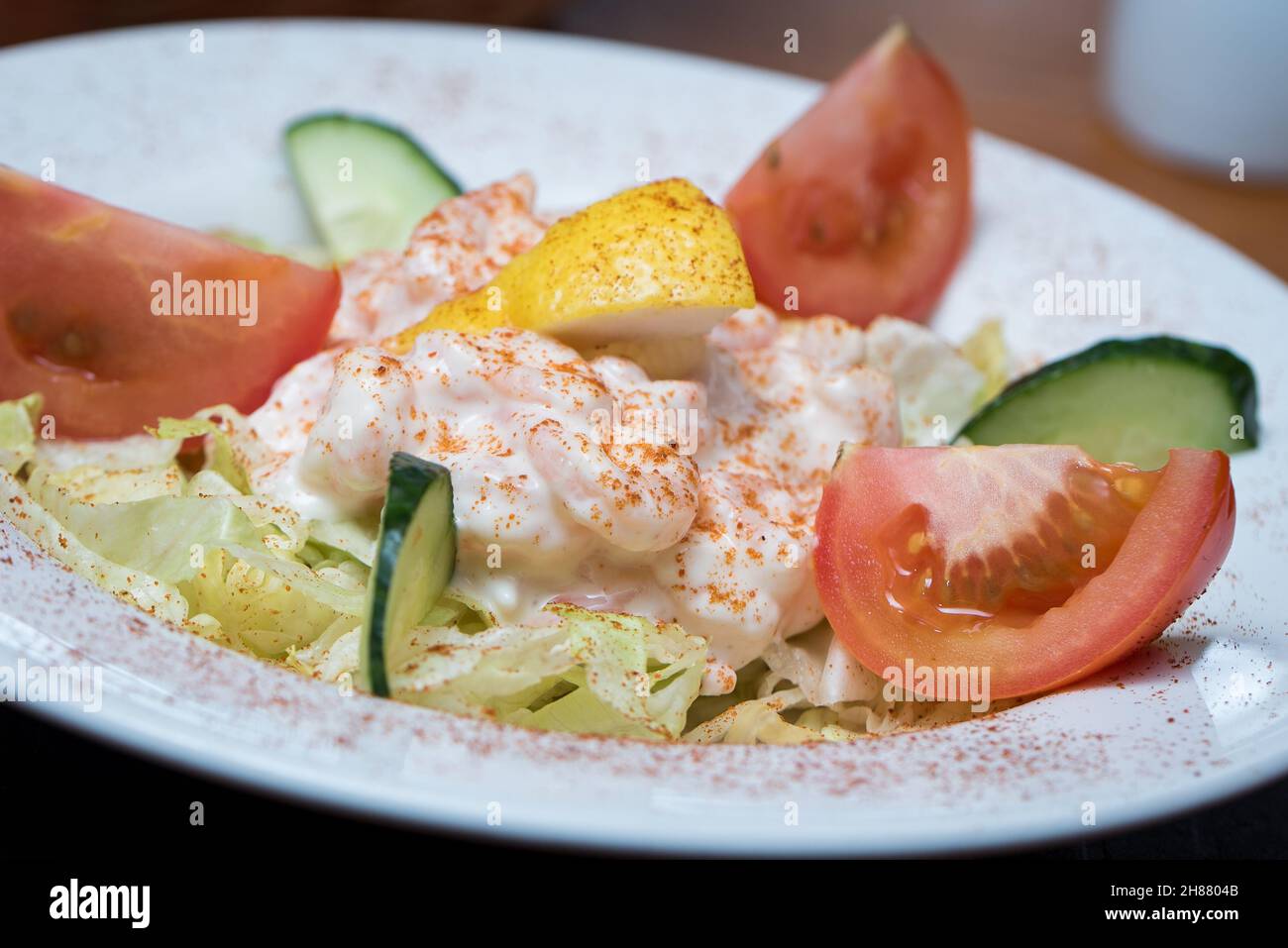 Pub lunch, traditional British bar or restaurant food Stock Photo - Alamy