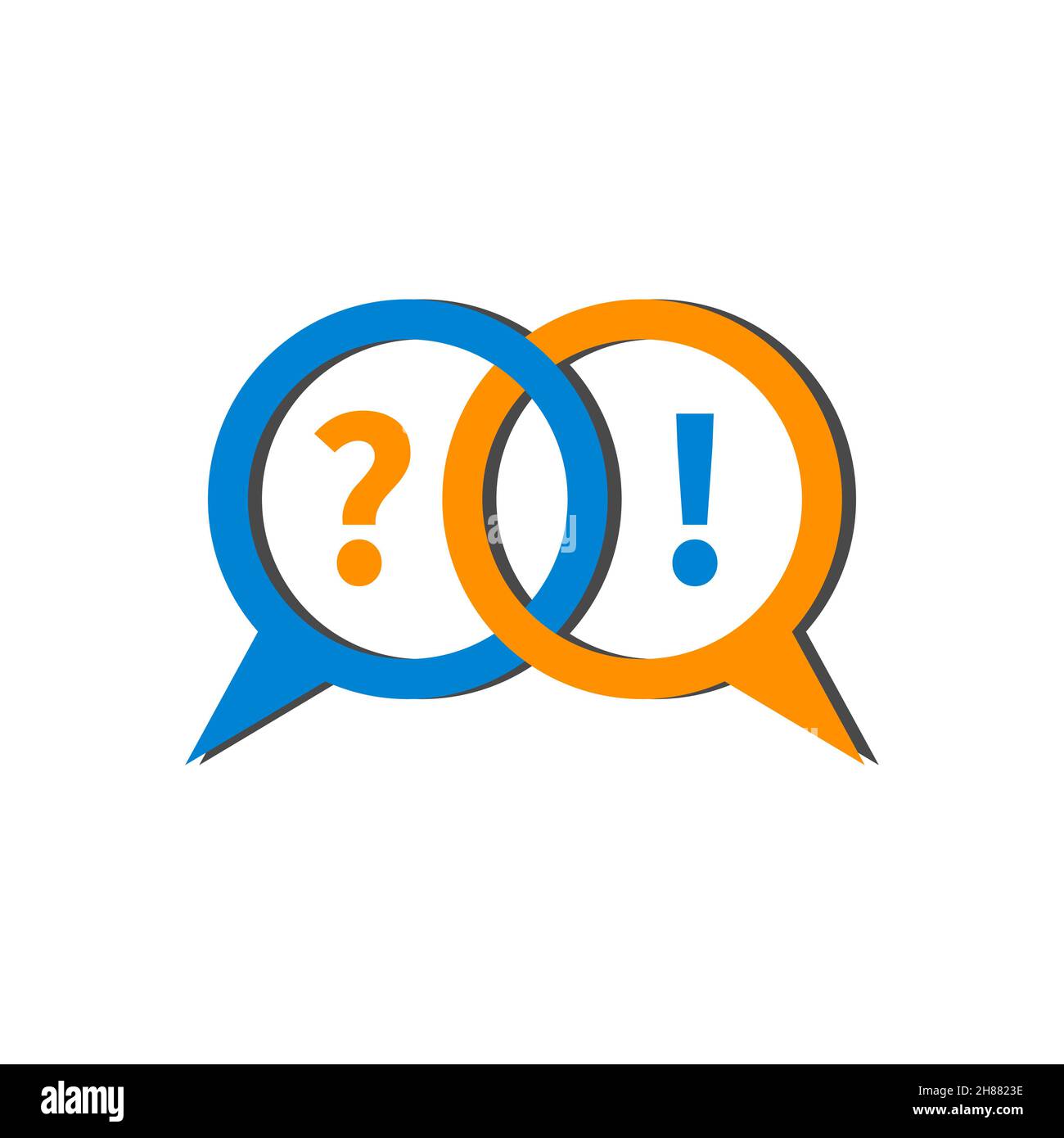 Talk about issues Stock Vector Images - Alamy