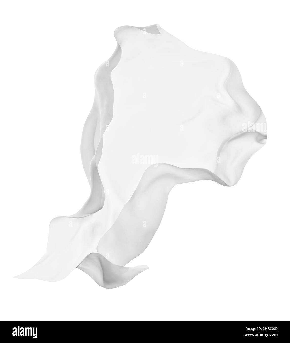 white cloth fabric textile wind Stock Photo - Alamy