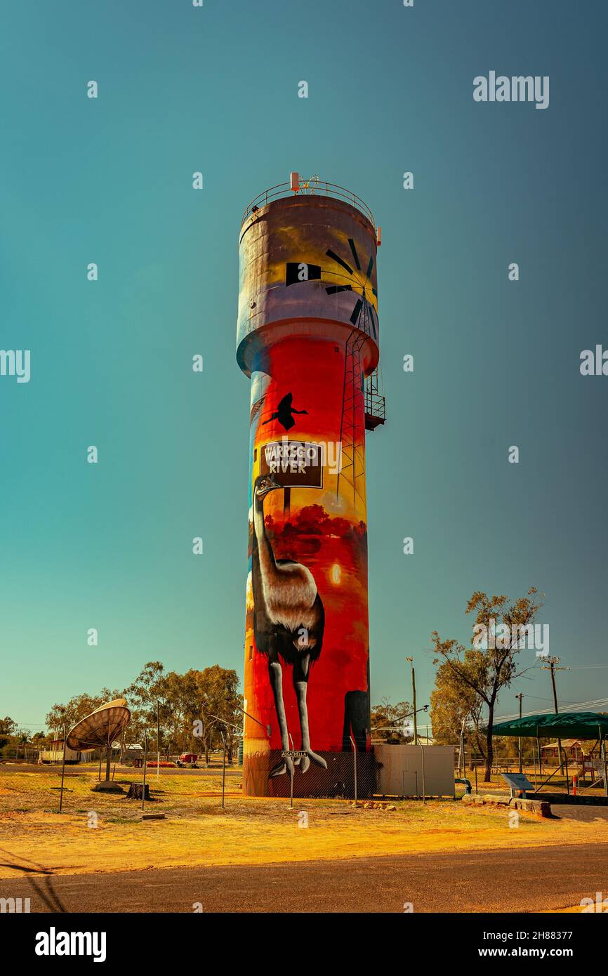 Augathella, Queensland, Australia - Silo Art Stock Photo - Alamy