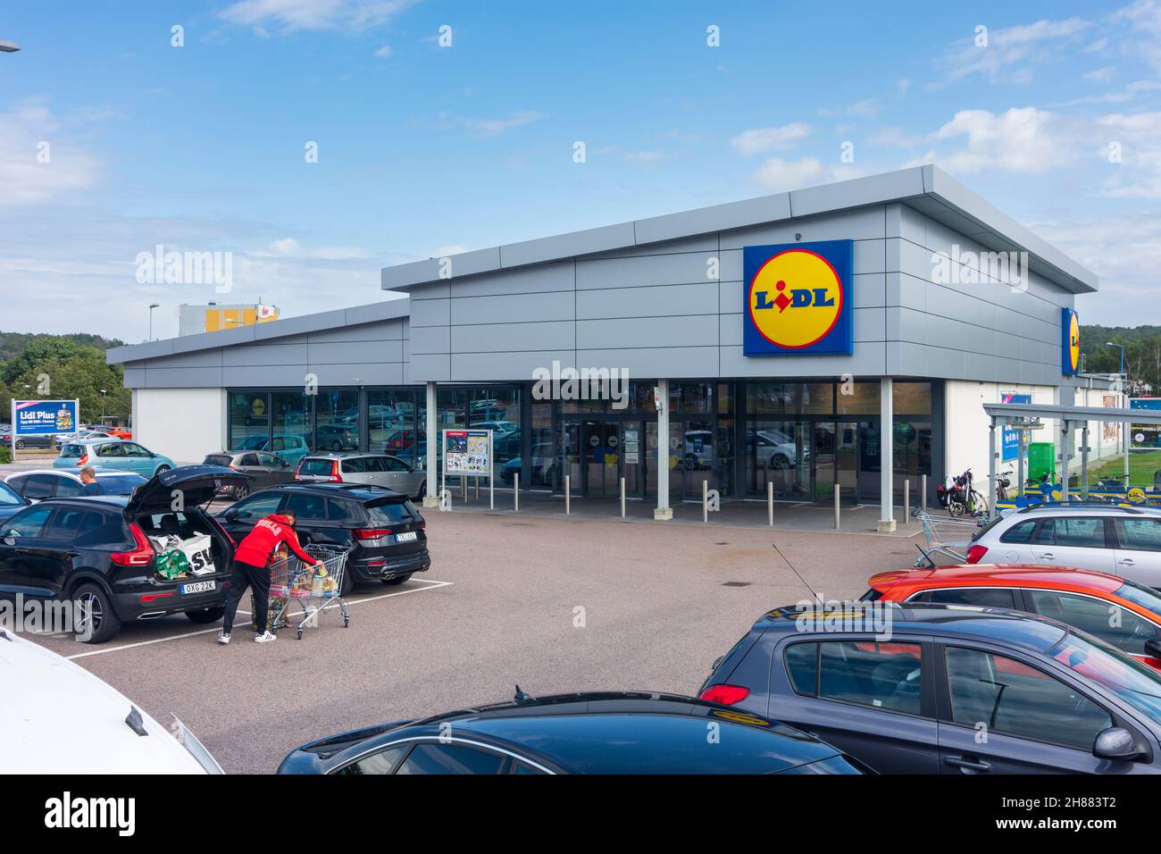 Göteborg, Gothenburg: Lidl supermarket in , Västra Götalands län ...