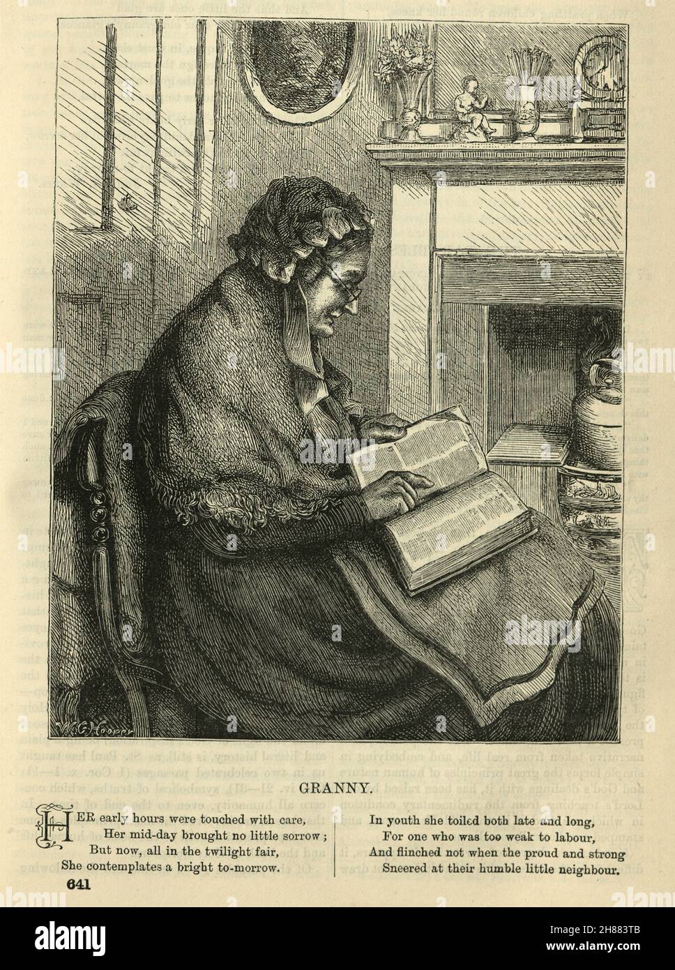 Victorian woman reading book hi-res stock photography and images - Alamy
