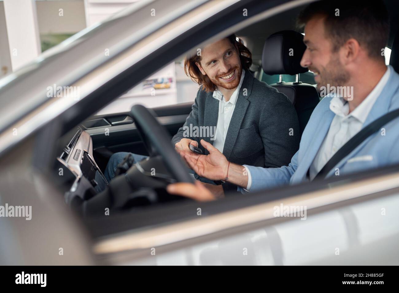 Happy customer car repair hi-res stock photography and images - Alamy