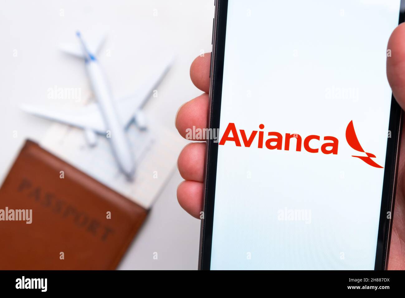 Avianca airlines logo hi-res stock photography and images - Alamy