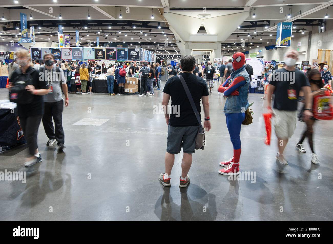 San Diego, CA - NOVEMBER 27: Attendees of Comic Con Special Edition in ...