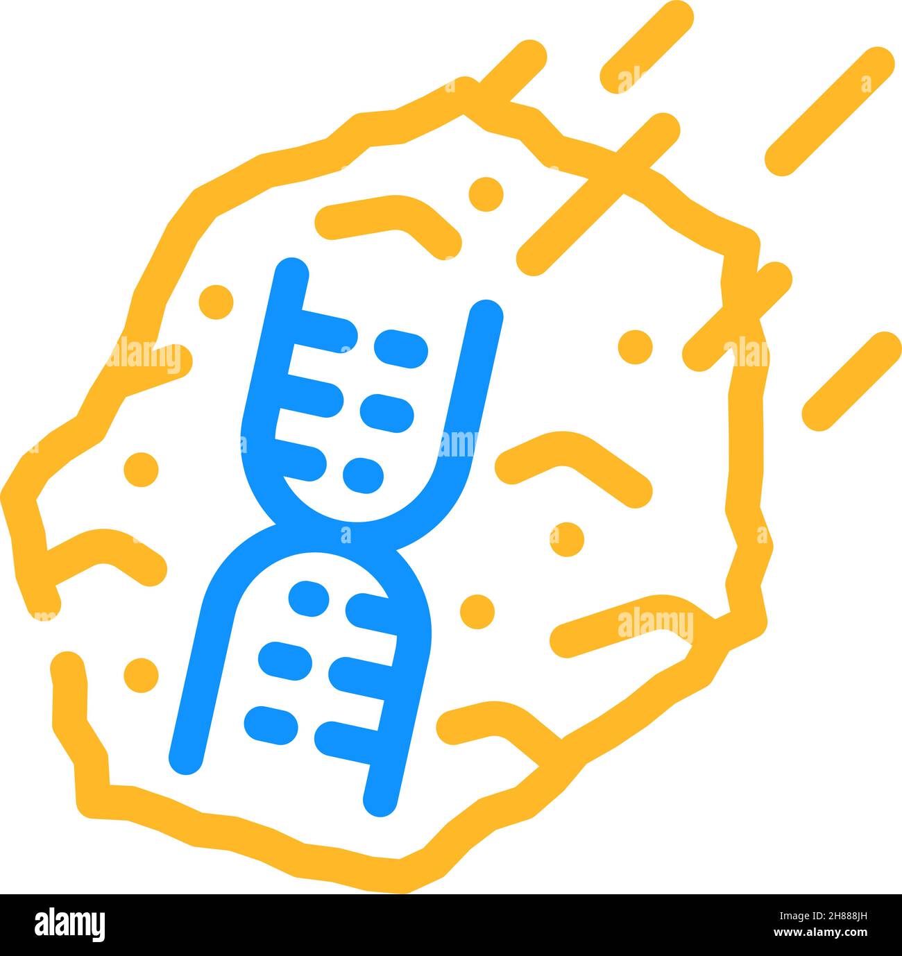 panspermia space color icon vector illustration Stock Vector Image ...