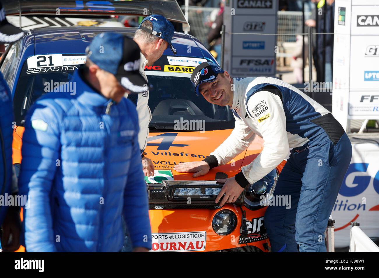 SAUNIER Julien, VAUCLARE Frédéric, Sébastien Loeb Racing BARDAHL, Alpine A110, portrait during ...
