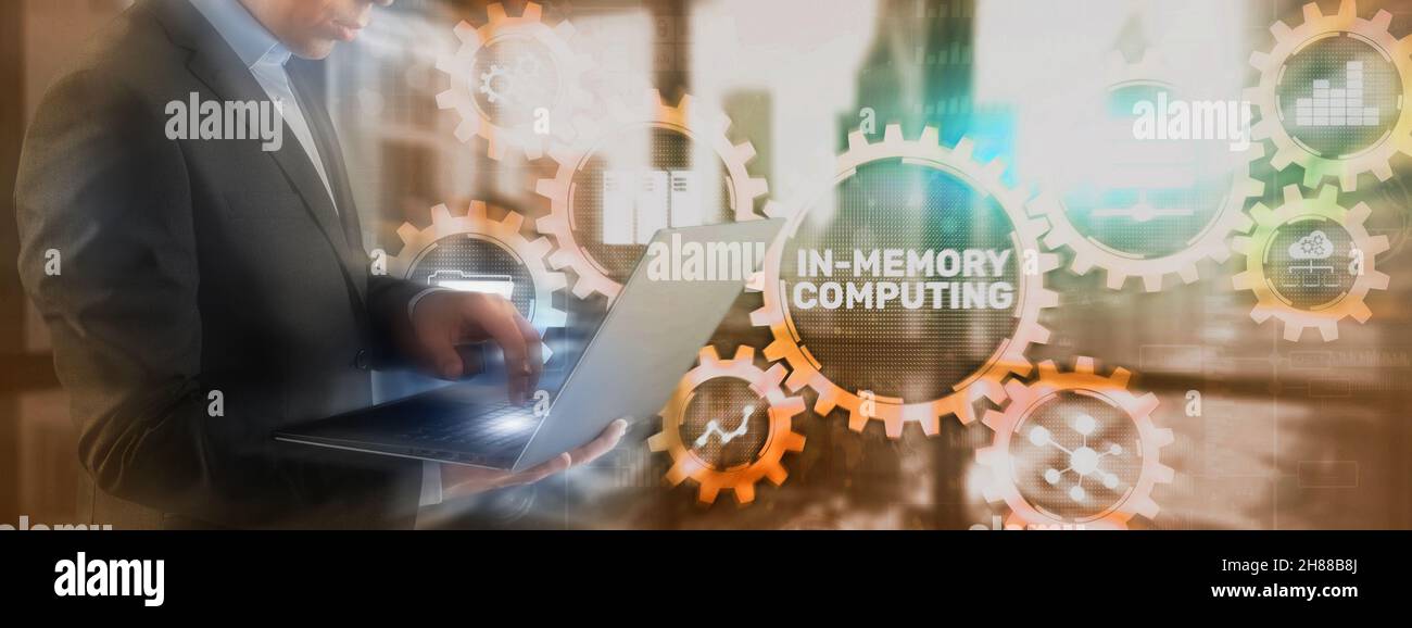 In Memory Computing high performance distributed systems Stock Photo - Alamy