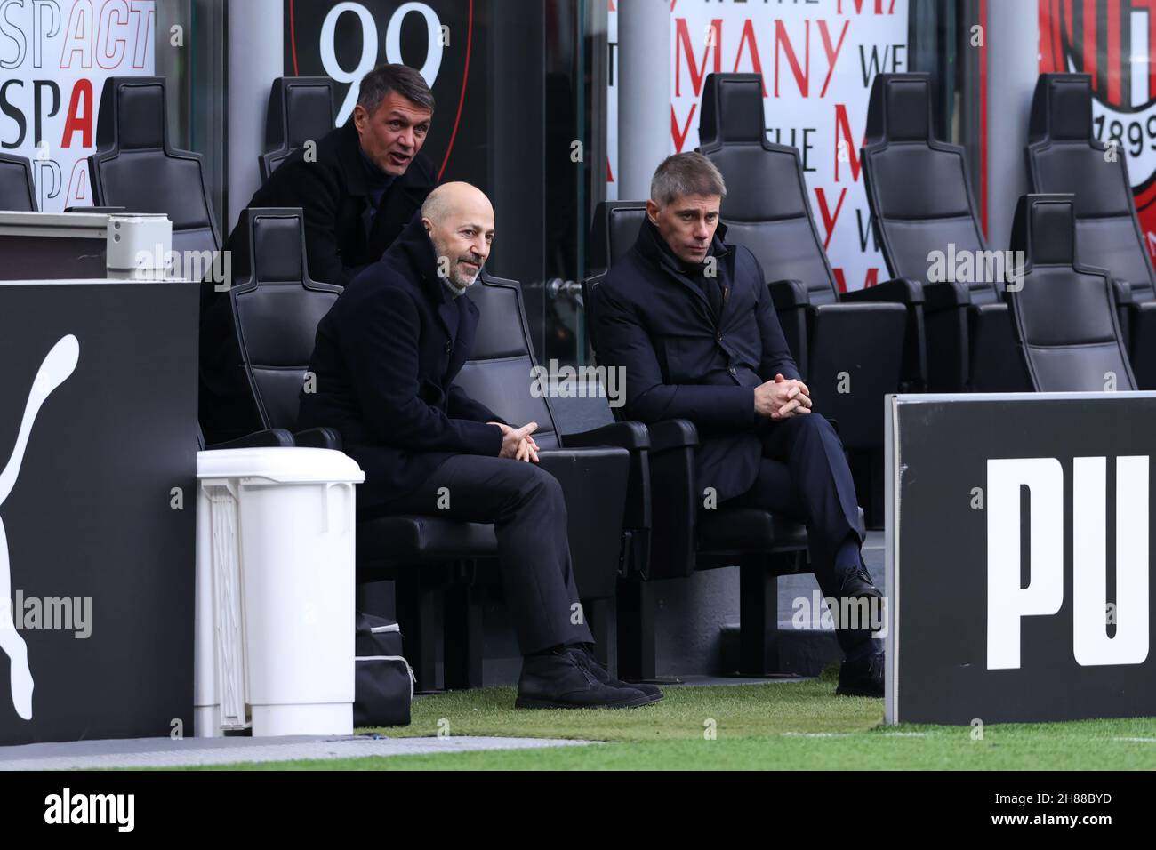 Ac milan sport director frederic massara hi-res stock photography and ...