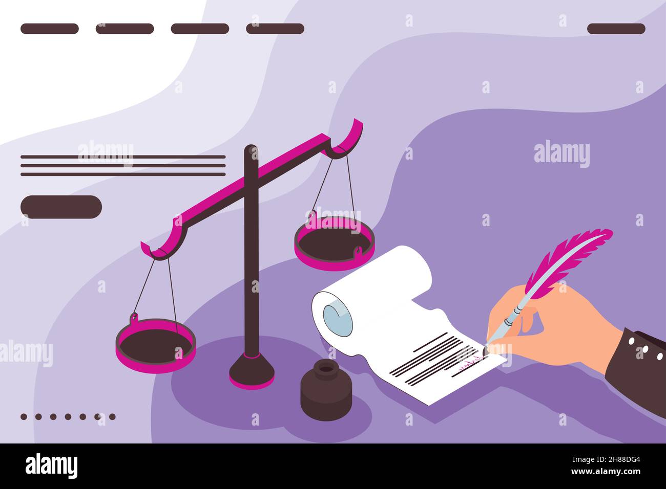 hand signing notary service icons Stock Vector Image & Art - Alamy